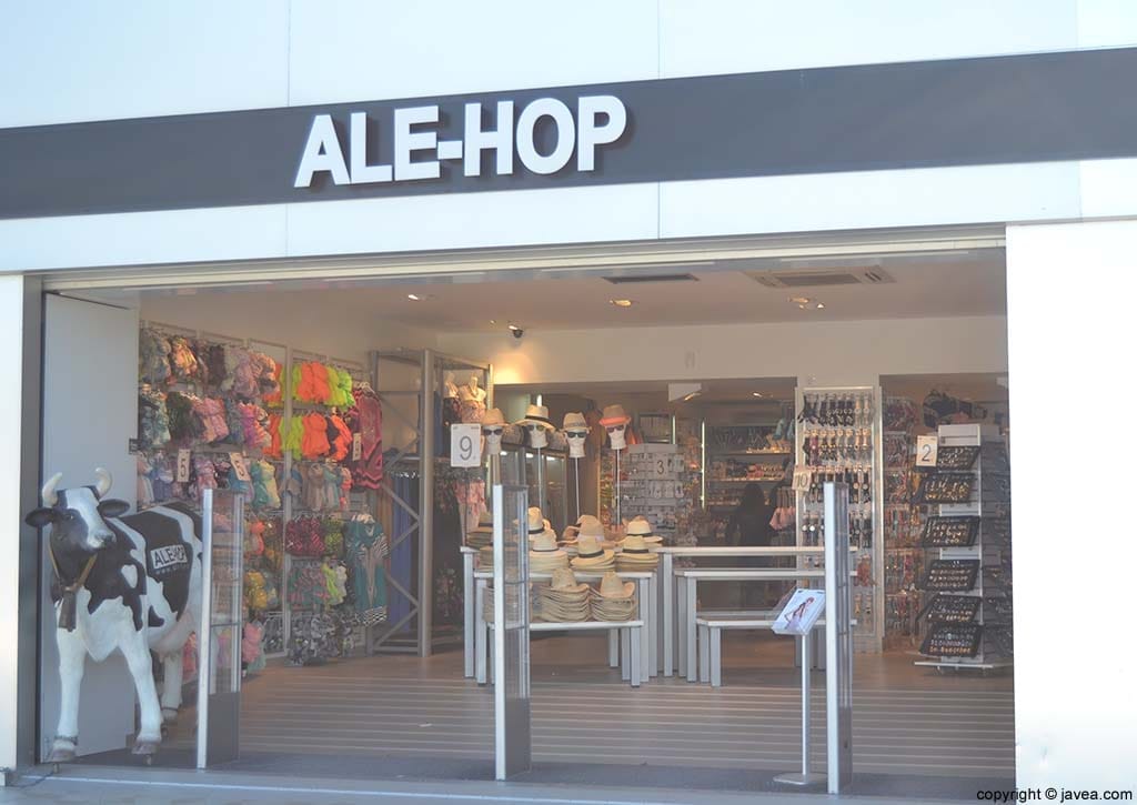 Tienda Ale-Hop en la Playa del Arenal de Jávea - Jávea.com | Xàbia.com