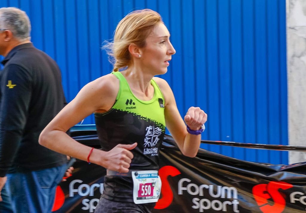 Mª Isabel Ferrer durante la prueba - Jávea.com | Xàbia.com