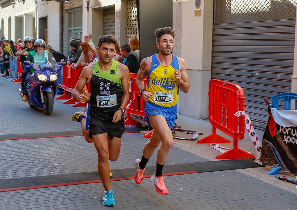 Toni Soler durante la carrera - Jávea.com | Xàbia.com