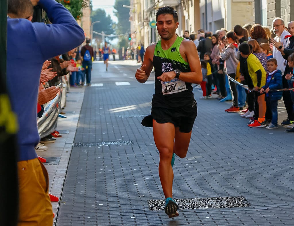 Toni Soler llegando a meta - Jávea.com | Xàbia.com