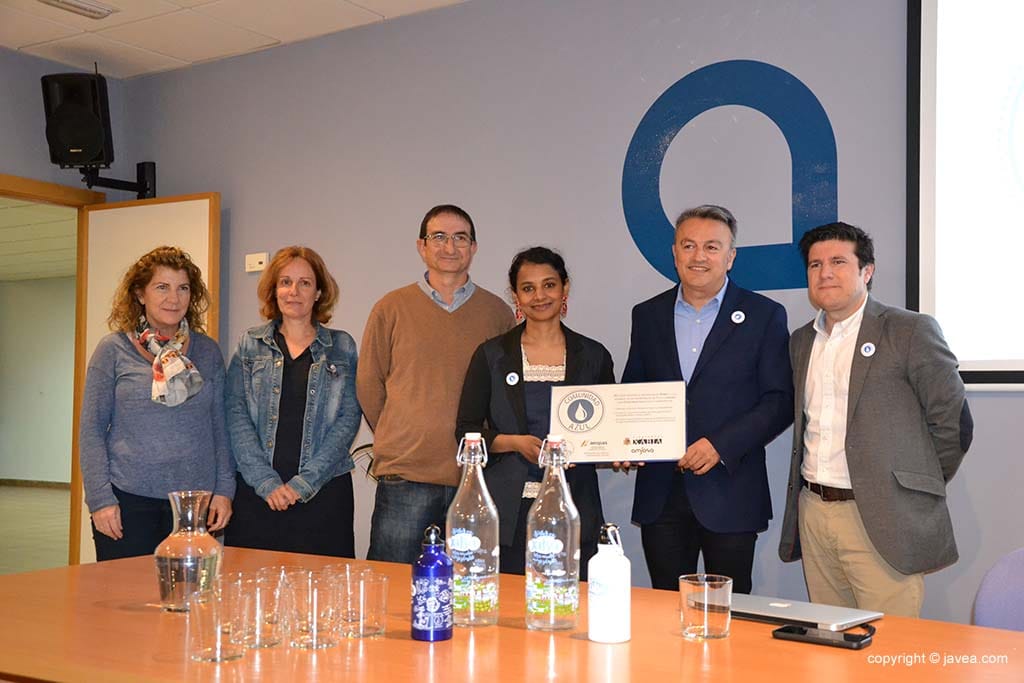 Xàbia, nombrada Comunidad Azul por su defensa del agua como bien público