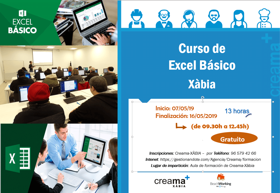 curso excel 2019 - Jávea.com | Xàbia.com