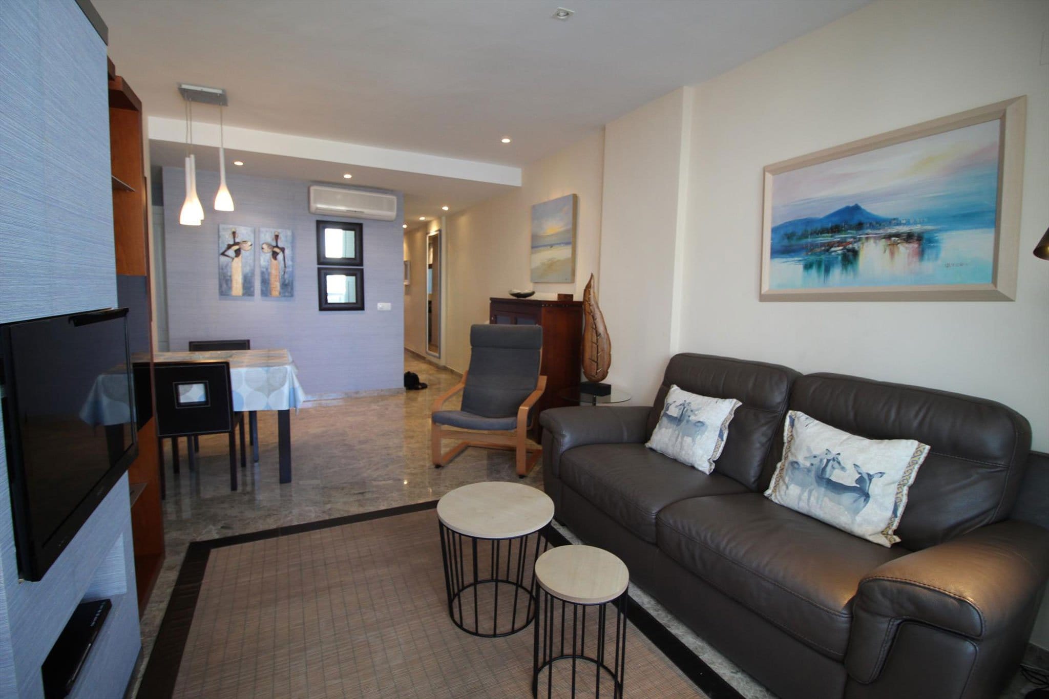 Dining room of a holiday apartment for five people in Jávea - MMC ...