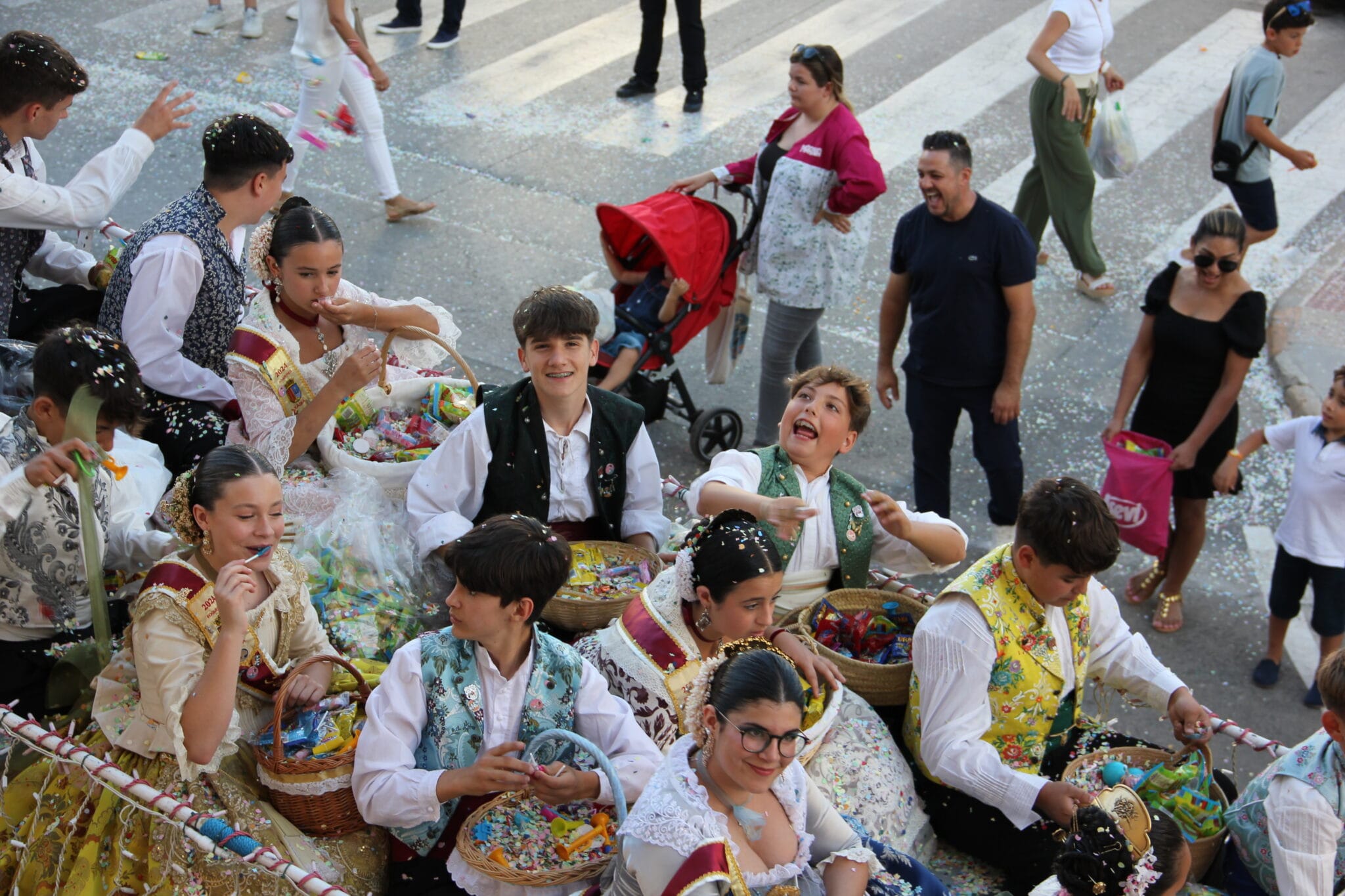 Laughter Mischief Color And Fun This Was The Second Float Parade Of