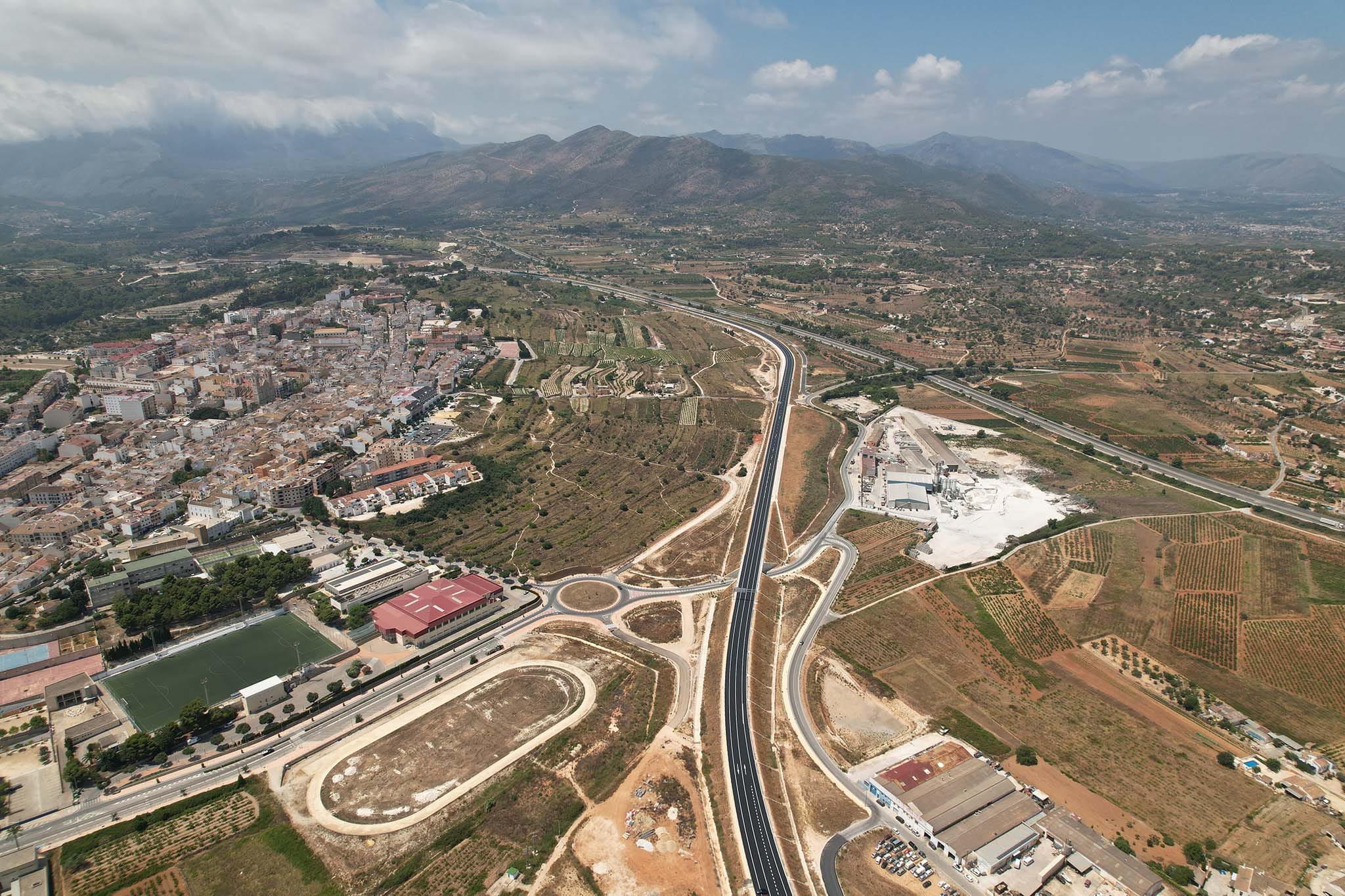 Vista aérea de Benissa - Jávea.com | Xàbia.com