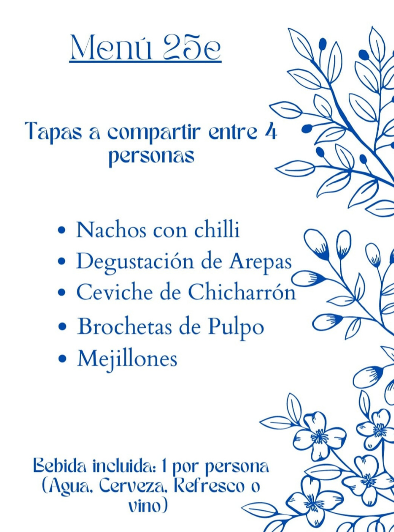 Este menú de Munay Tapas Bar te ofrece diversas tapas para compartir ...