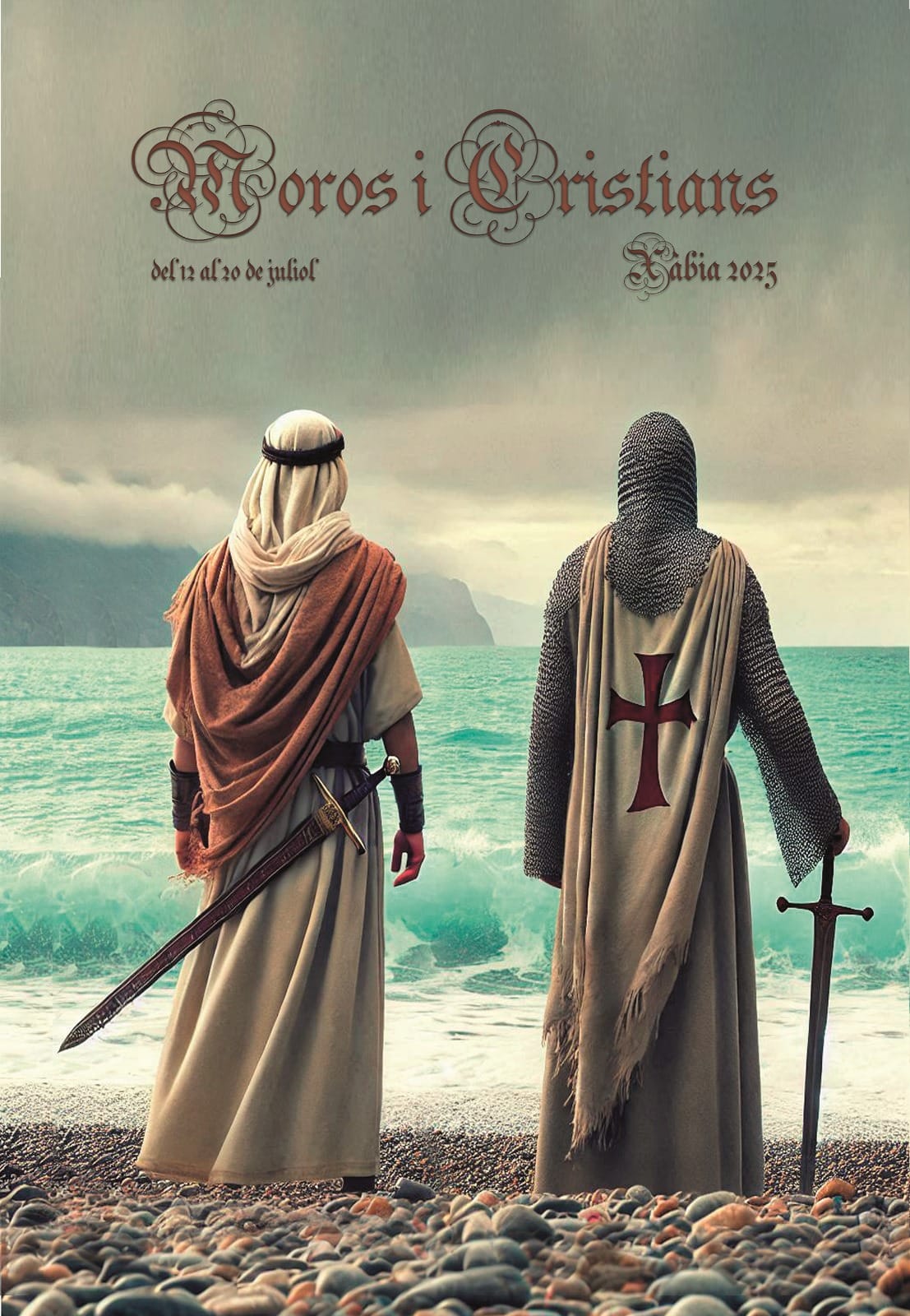 Poster Moors and Christians Xàbia 2025 - Jávea.com | Xàbia.com