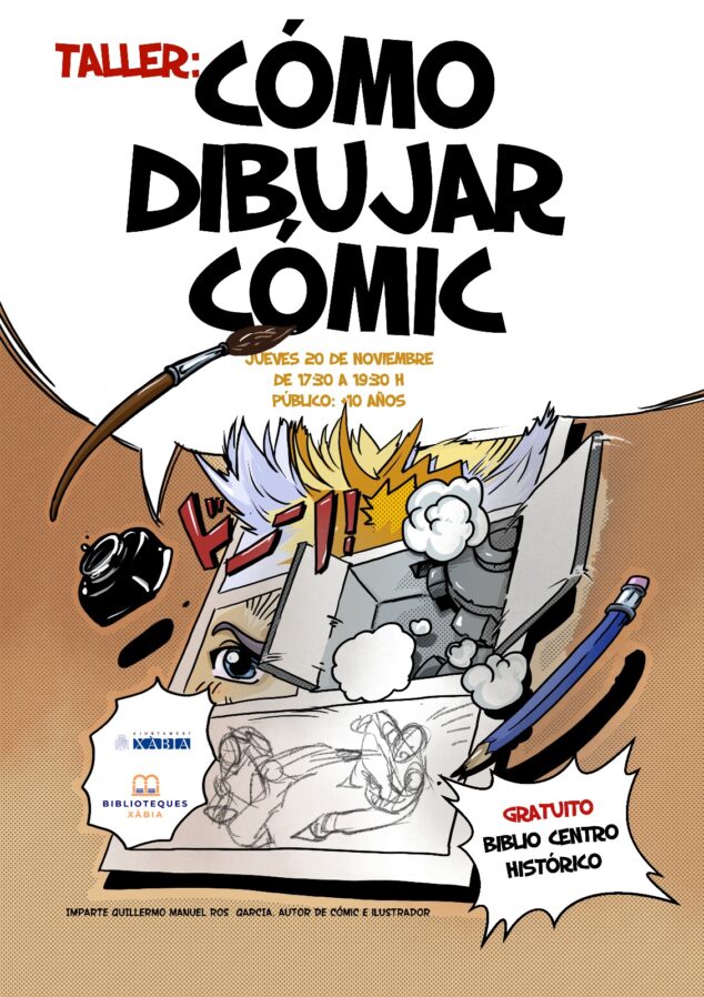 Xàbia oferecerá uma oficina gratuita para aprender a desenhar histórias ...