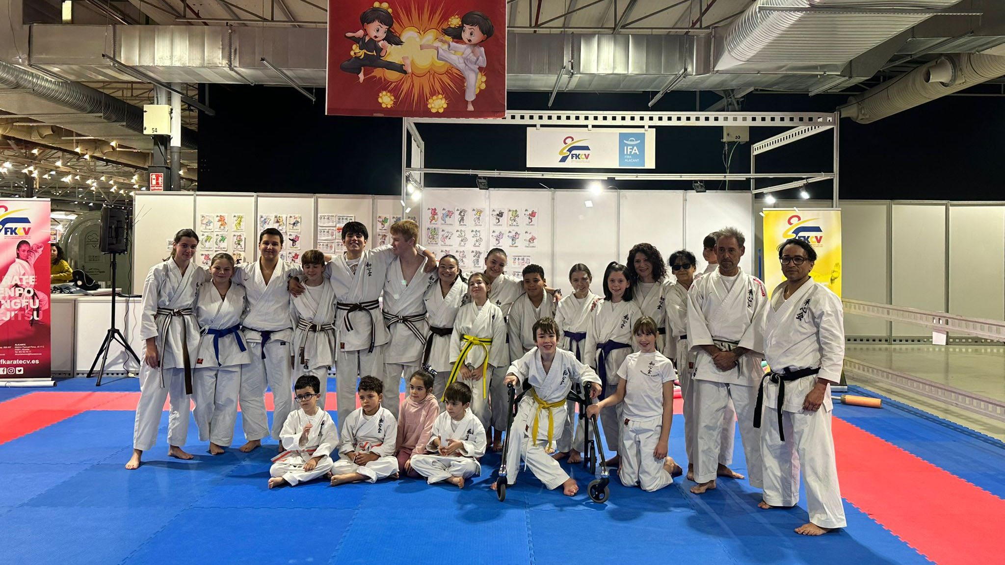 Das Karate des Washinkai Clubs von Xàbia und Benitatxell hinterlässt ...